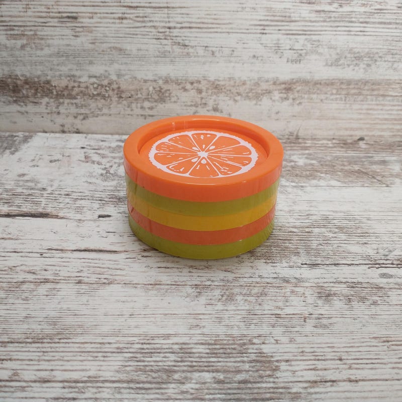 Lemon Coasters - Etsy