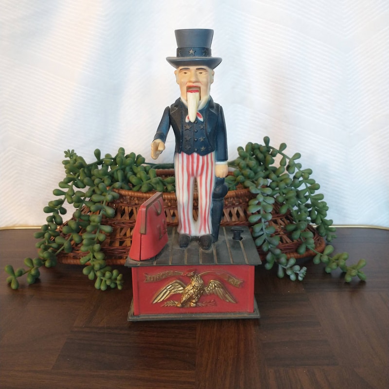 Uncle Sam Bank - Etsy
