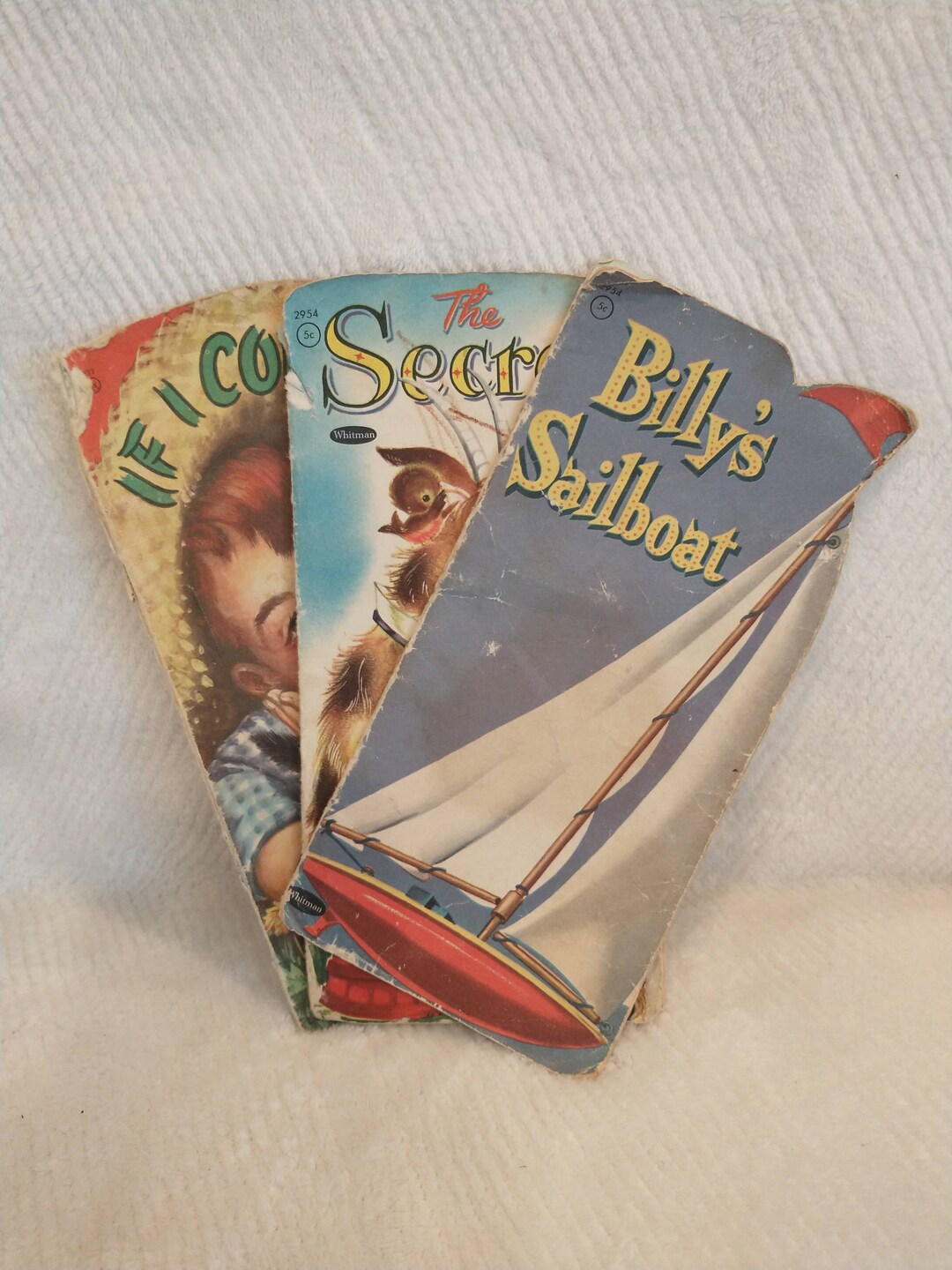 Vintage 1950s Whitman Children's Story Books - Set of 3 - Etsy