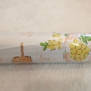 1970s Shelf Paper With Bright Orange & Yellow Kitchen Motif | Vintage ...