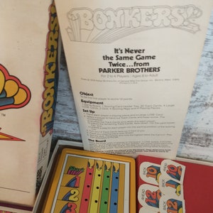 Vintage 1978 Parker Brothers This Game is BONKERS! | Vintage Parker ...
