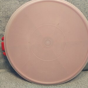 Vintage Red Tupperware Container With Lid | Vintage Tupperware ...