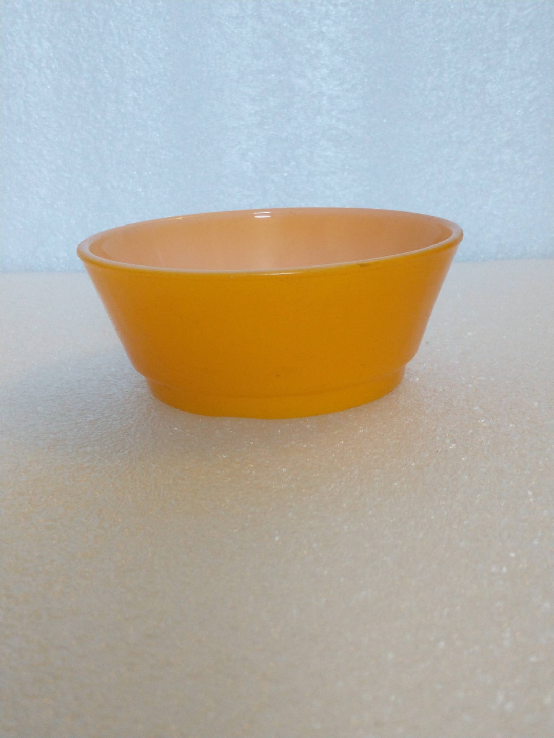 Orange Fire King Bowl Vintage Fire King Bowl Vintage Bright Orange Dish ...