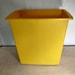 Mid Century Yellow Chicken/rooster Bathroom Trash Can Mid Mod Waste ...