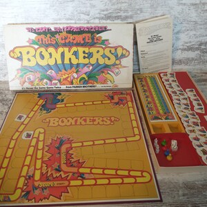 Vintage 1978 Parker Brothers This Game is BONKERS! | Vintage Parker ...