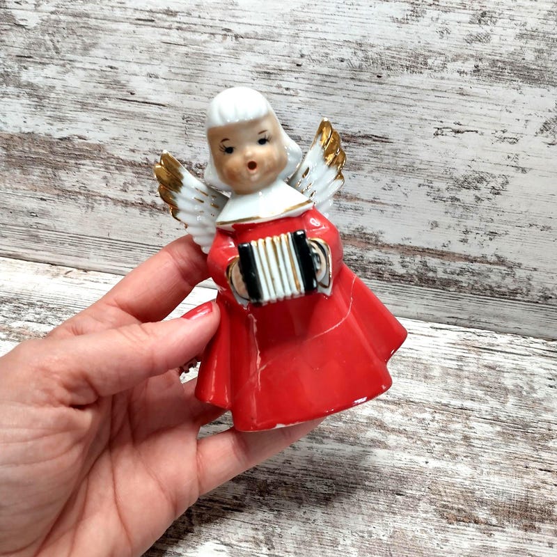 Lefton Christmas Angel - Etsy