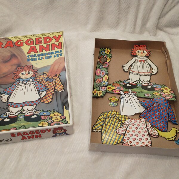 Colorform Paper Doll - Etsy