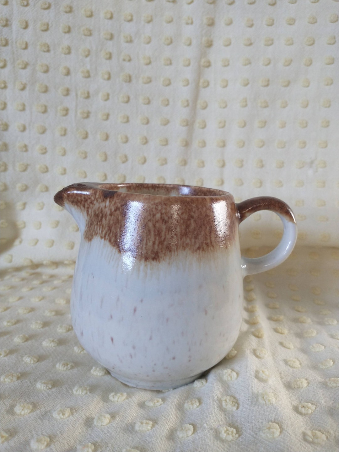 Mccoy Pottery Creamer | Vintage Brown Mccoy Pottery Creamer Pitcher W ...