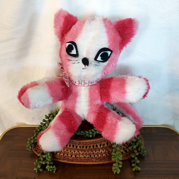 Antique Stuffed Cat - Etsy