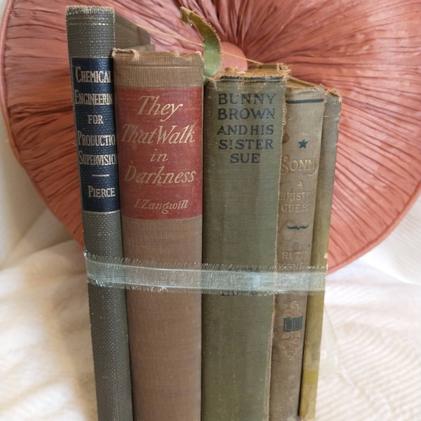 Decorative Book Stack - Etsy