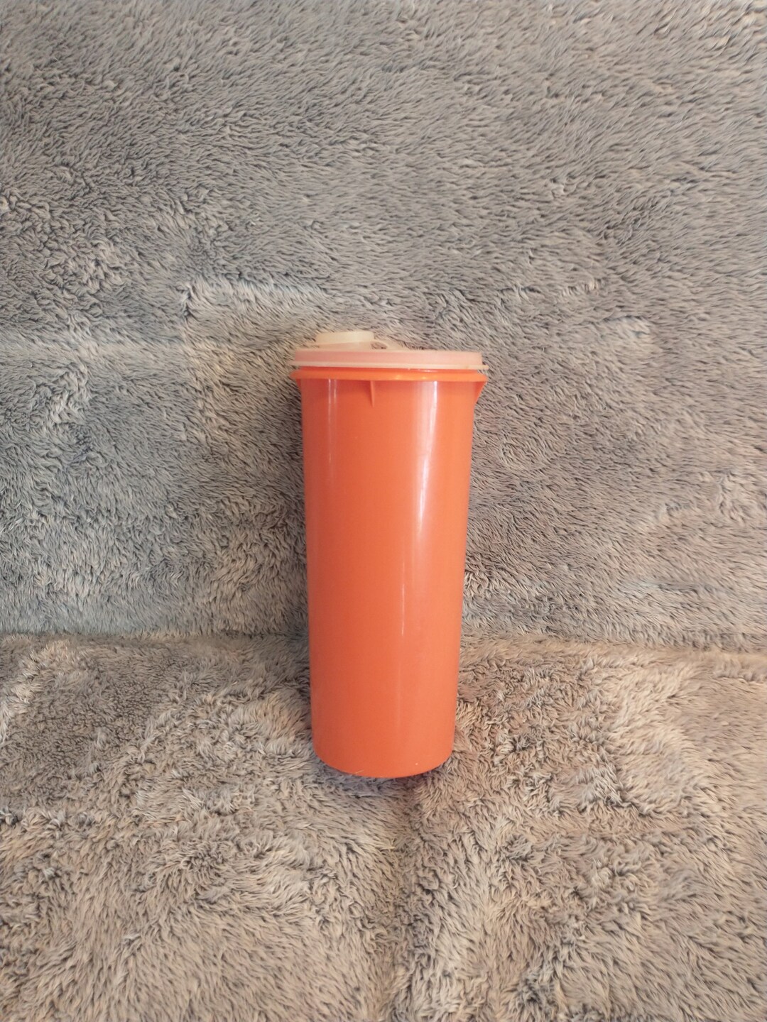 Orange Tupperware Container With Pouring Lid | Vintage Tupperware ...