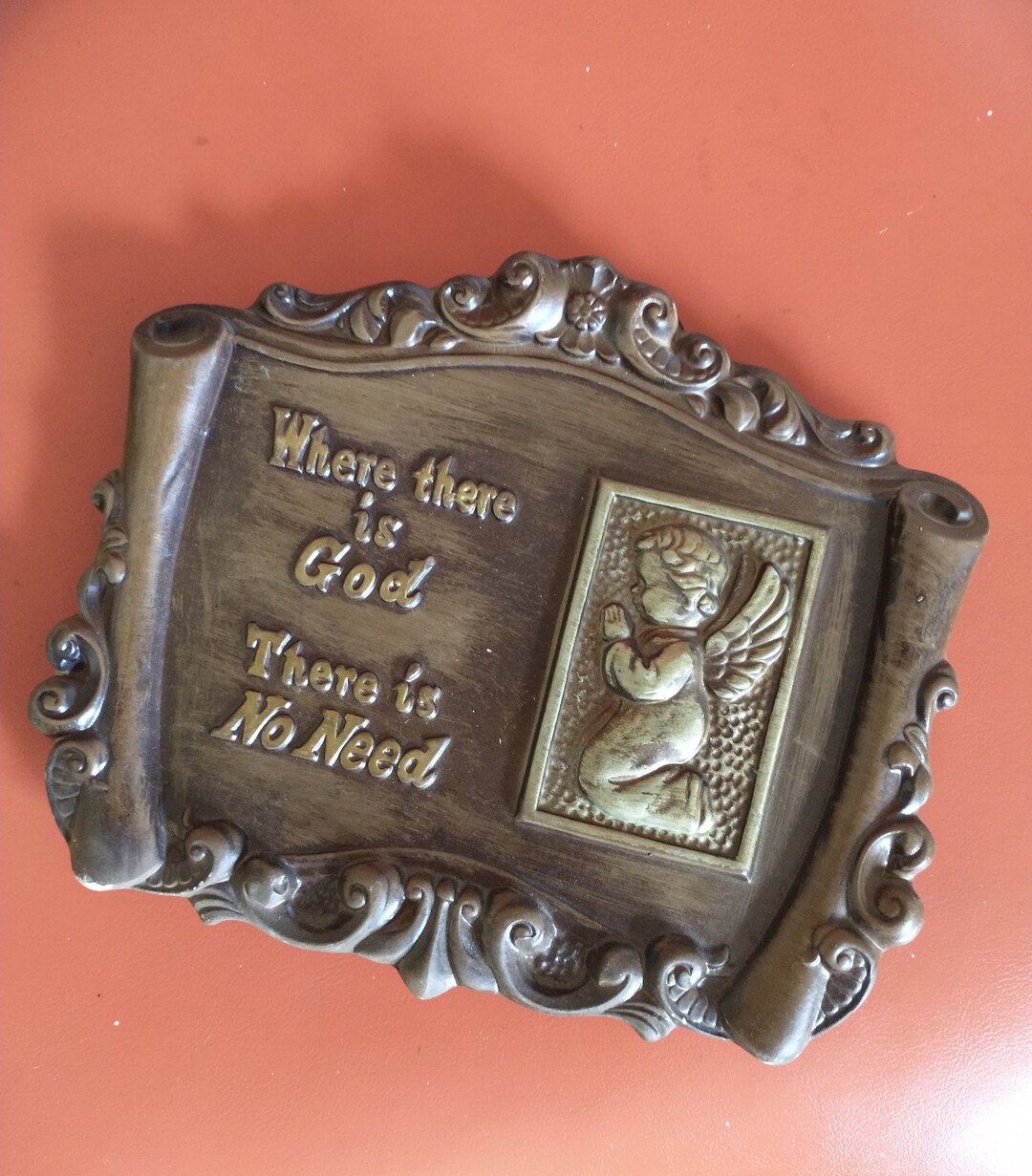 Chalkware Sign by Lego Japan | Vintage Chalkware Sign | Vntg Chalkware ...