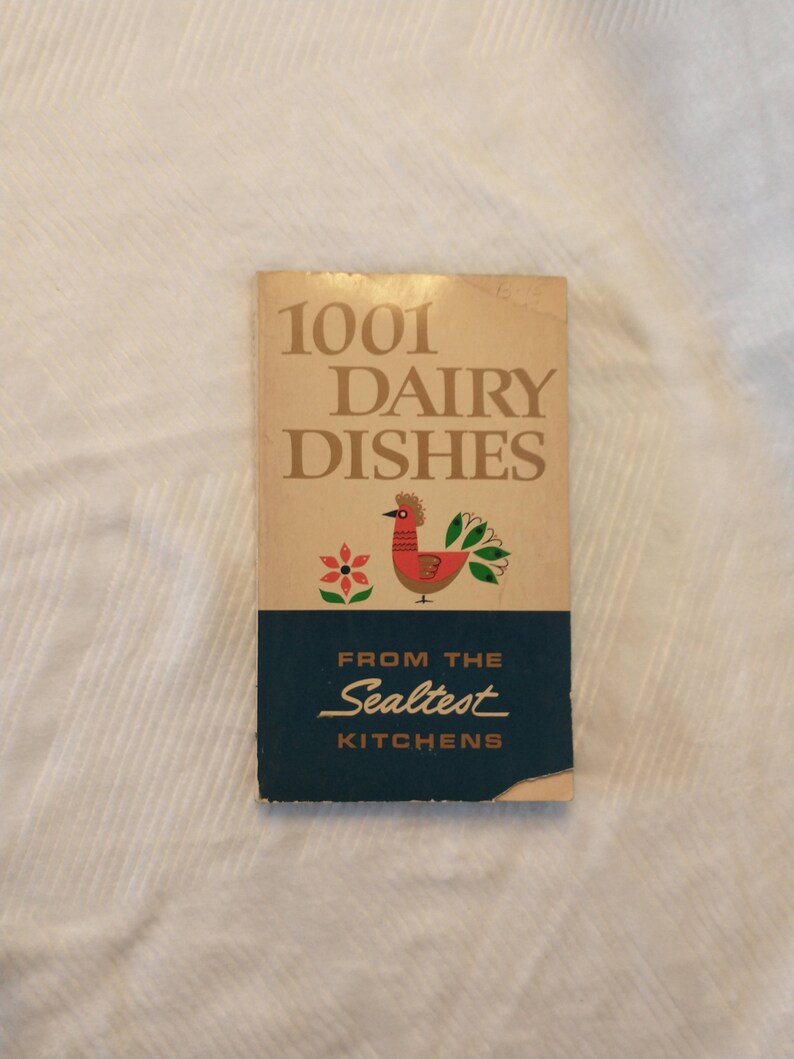 Vintage Sealtest Cookbook: 1950s "1001 Dairy Dishes" Recipe Book - Etsy