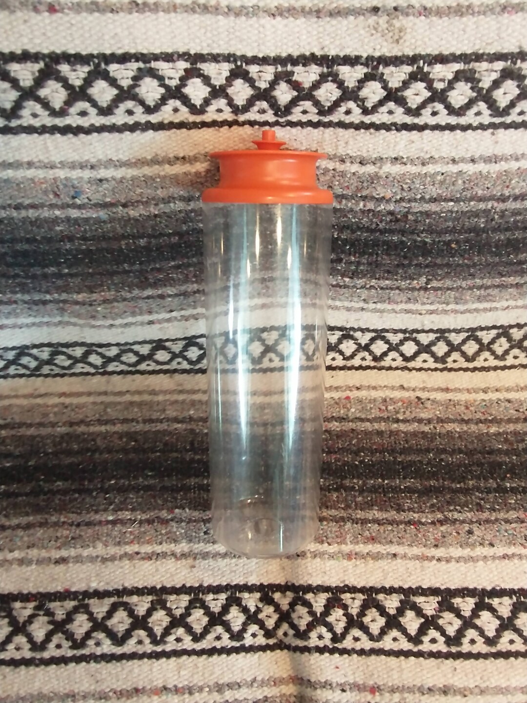 Vintage Orange Tupperware Spaghetti Storage Container With Lid Vintage ...