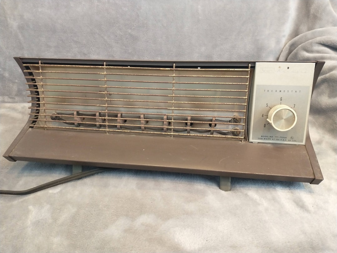 Vtg Sears Kenmore Atomic Styled Space Heater *WORKS!* *see Electronics ...