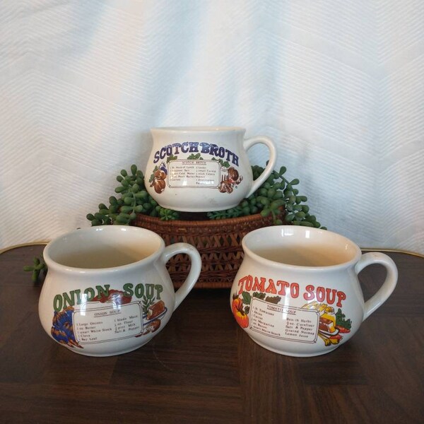 Vintage Soup Mug - Etsy