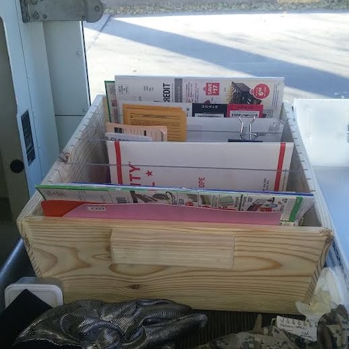 USPS Ultra Light Letter Carrier Divider Tray Regular | Etsy