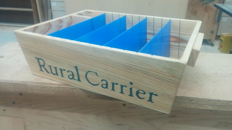 USPS Letter Carrier Tray Large | Etsy