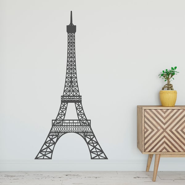 Eiffel Tower Wall Stickers - Etsy
