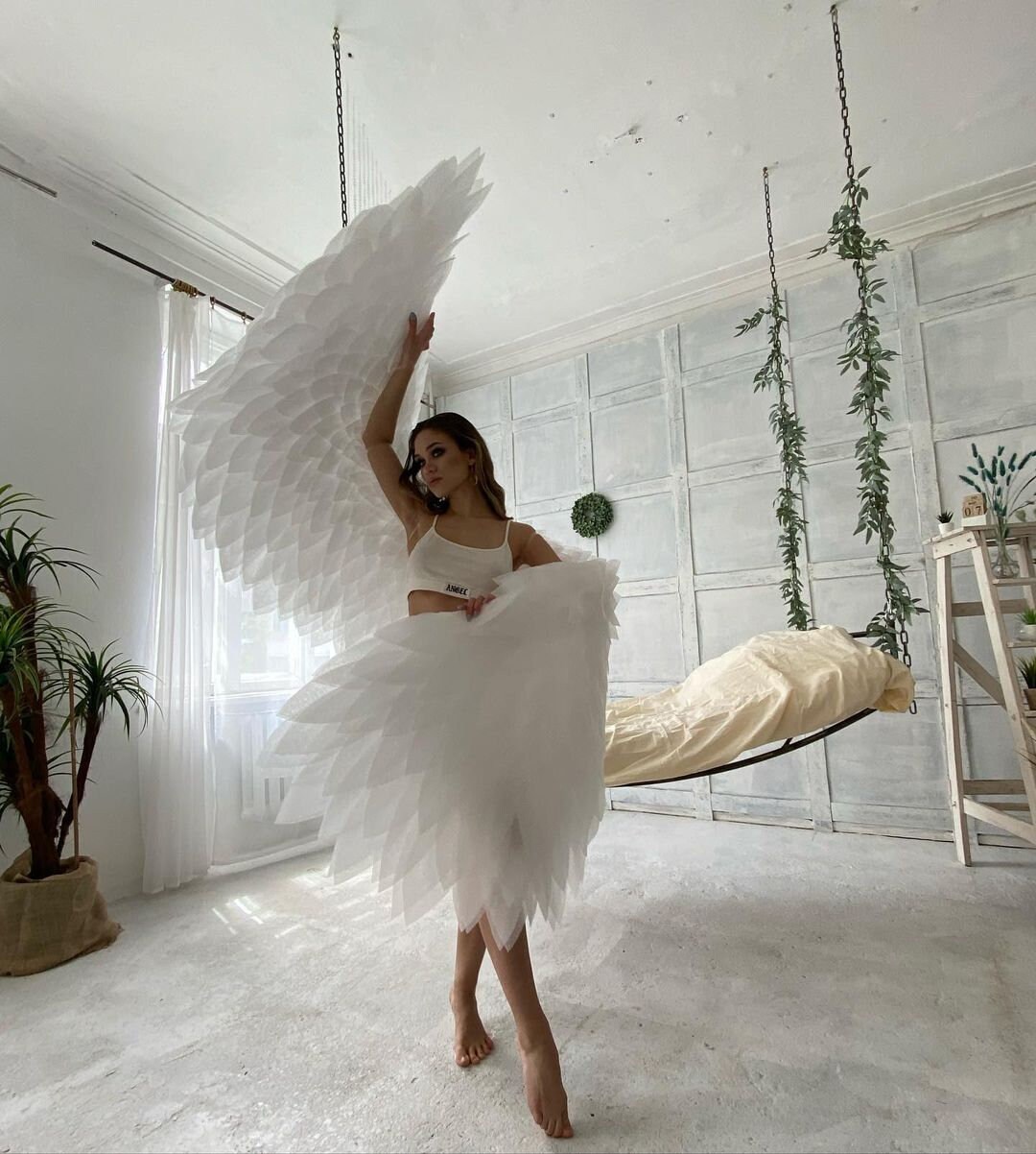 Costume Angel Wings Large Wings Wedding Wings Wings Etsy