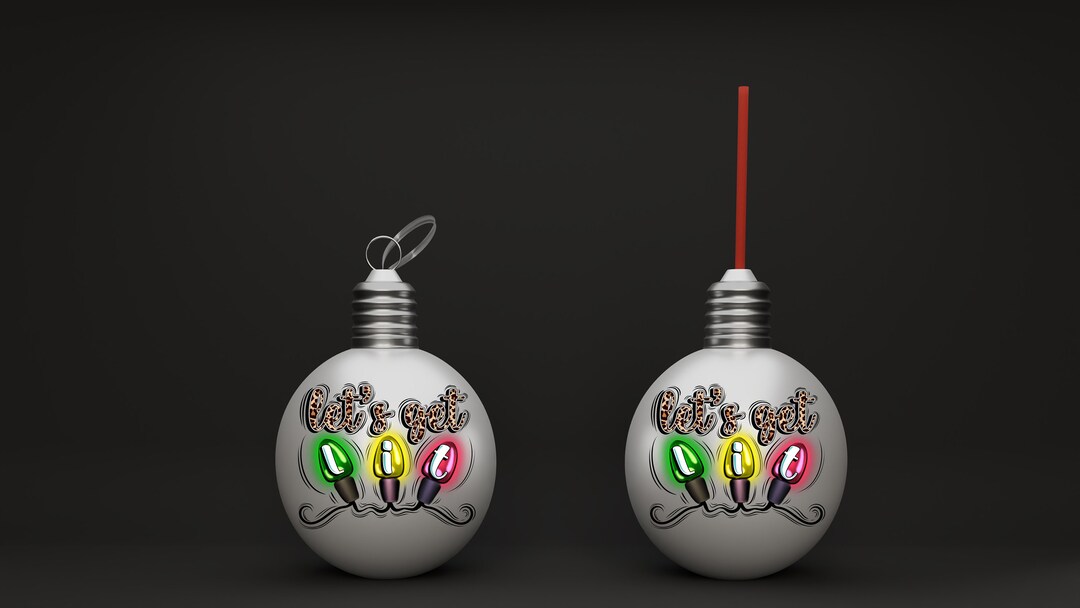4 Pieces - 22 Oz Exclusive Multi-purpose Hand Decorated Light Bulb and ...