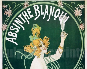Absinthe Art | Etsy
