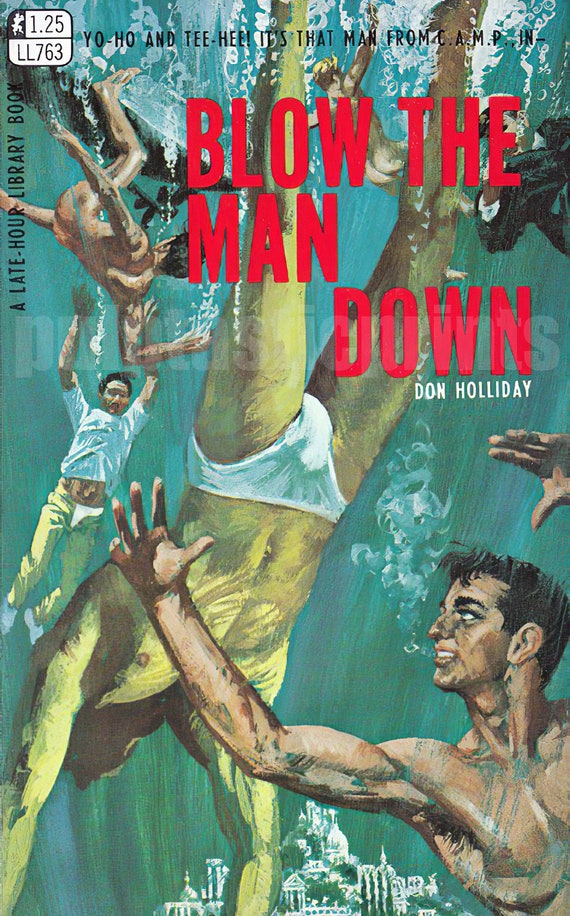 Gay Pulp Art Print Blow the Man Down Vintage Pulp Paperback | Etsy