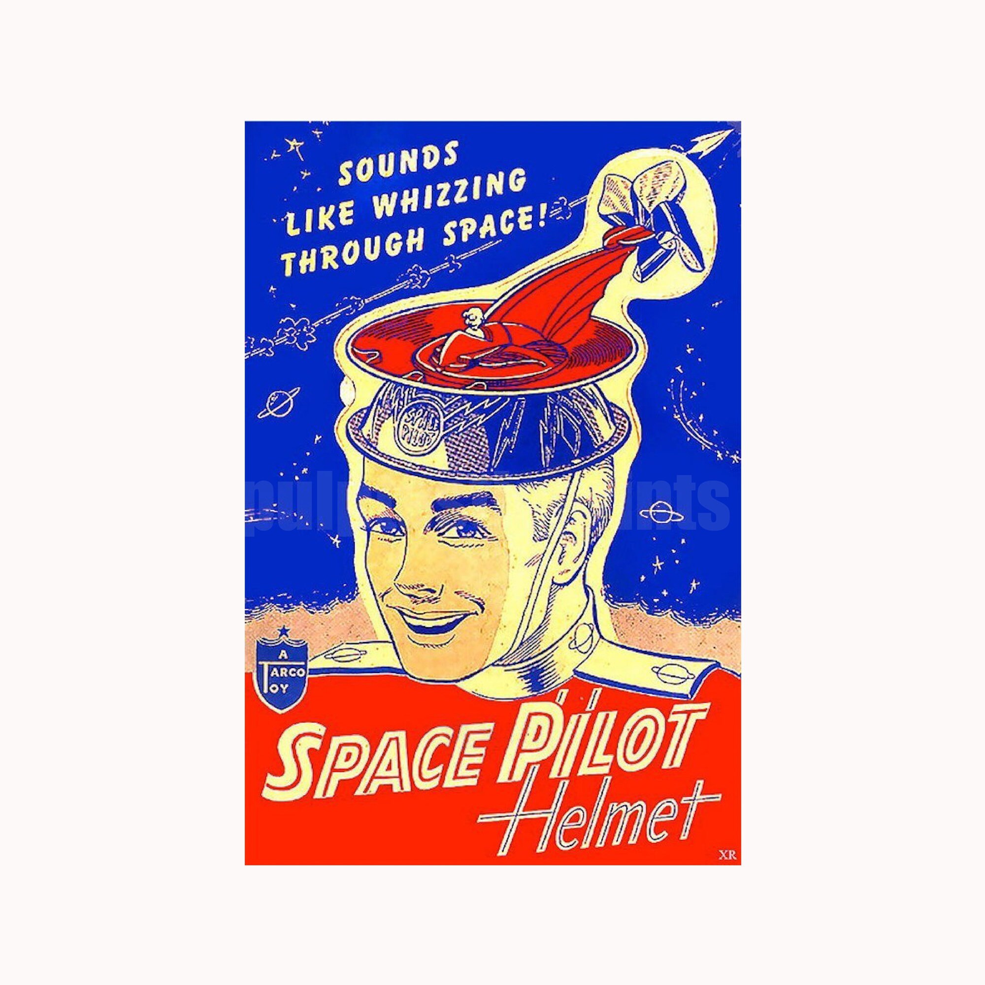 Toy Space Patrol Helmet