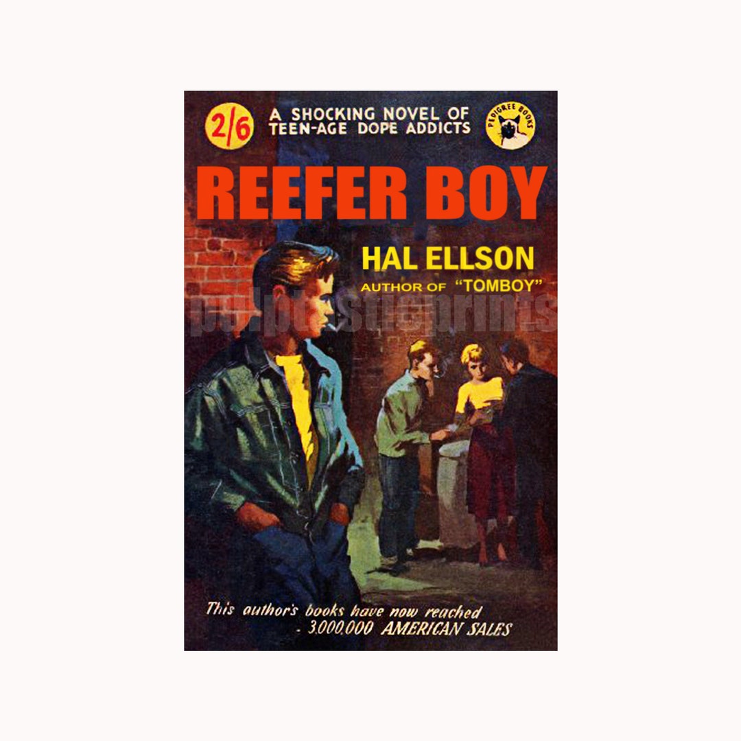 Reefer Boy — Vintage Pulp Paperback Cover Repro | Marijuana Pulp Art ...