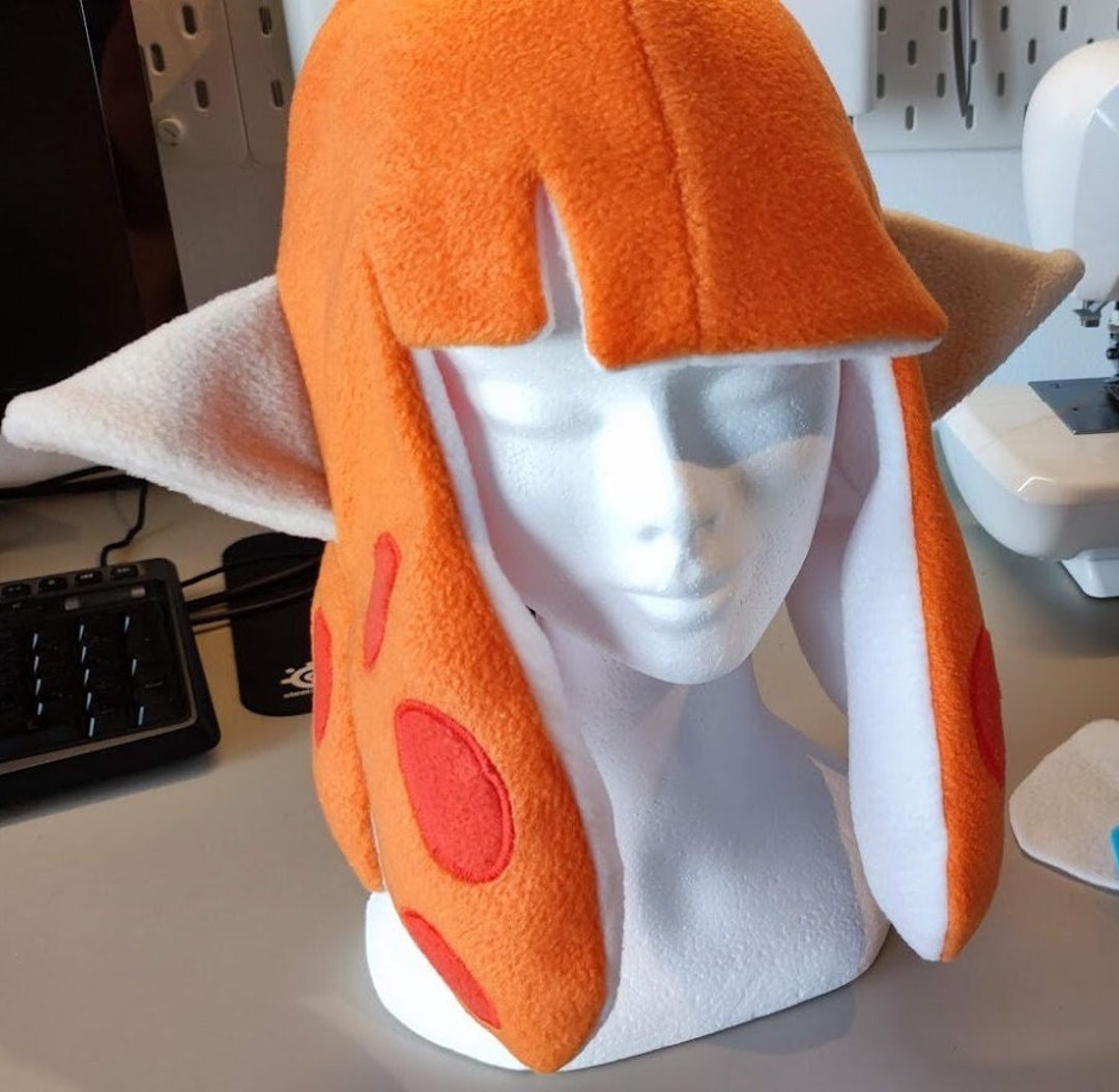 Orange Splatoon 2 Hat Inkling Girl Short Hair - Etsy