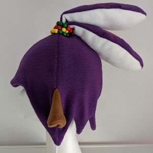 Indigo Splatoon Hat Inkling Boy Ponytail Accessory - Etsy