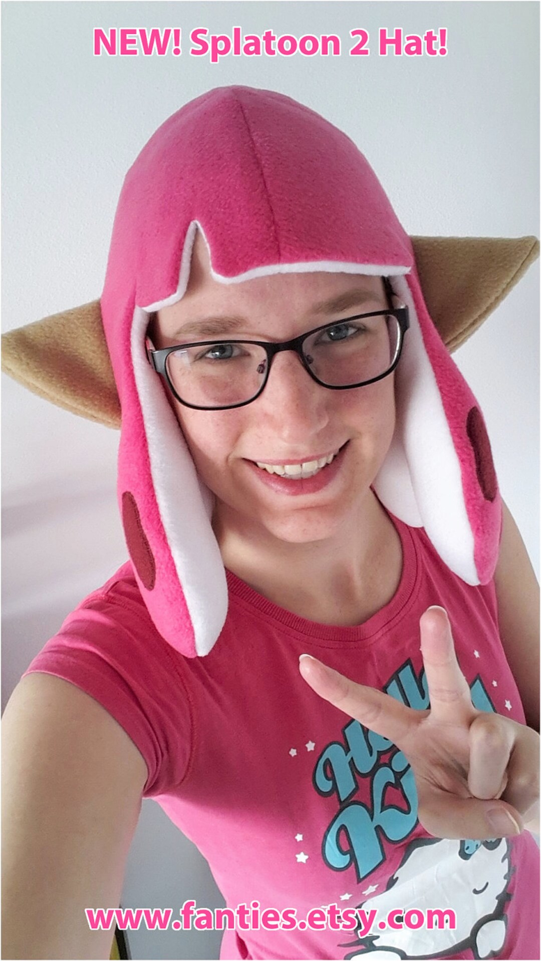 Splatoon 2 Hat Inkling Girl Short Hair - Etsy