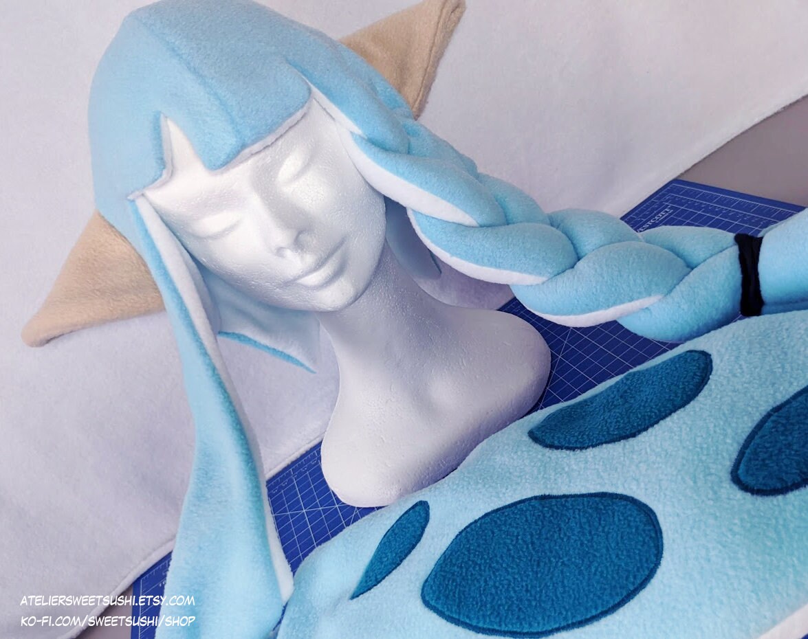 Cyaan Splatoon 3 Hat Inkling Braid Hairstyle - Etsy