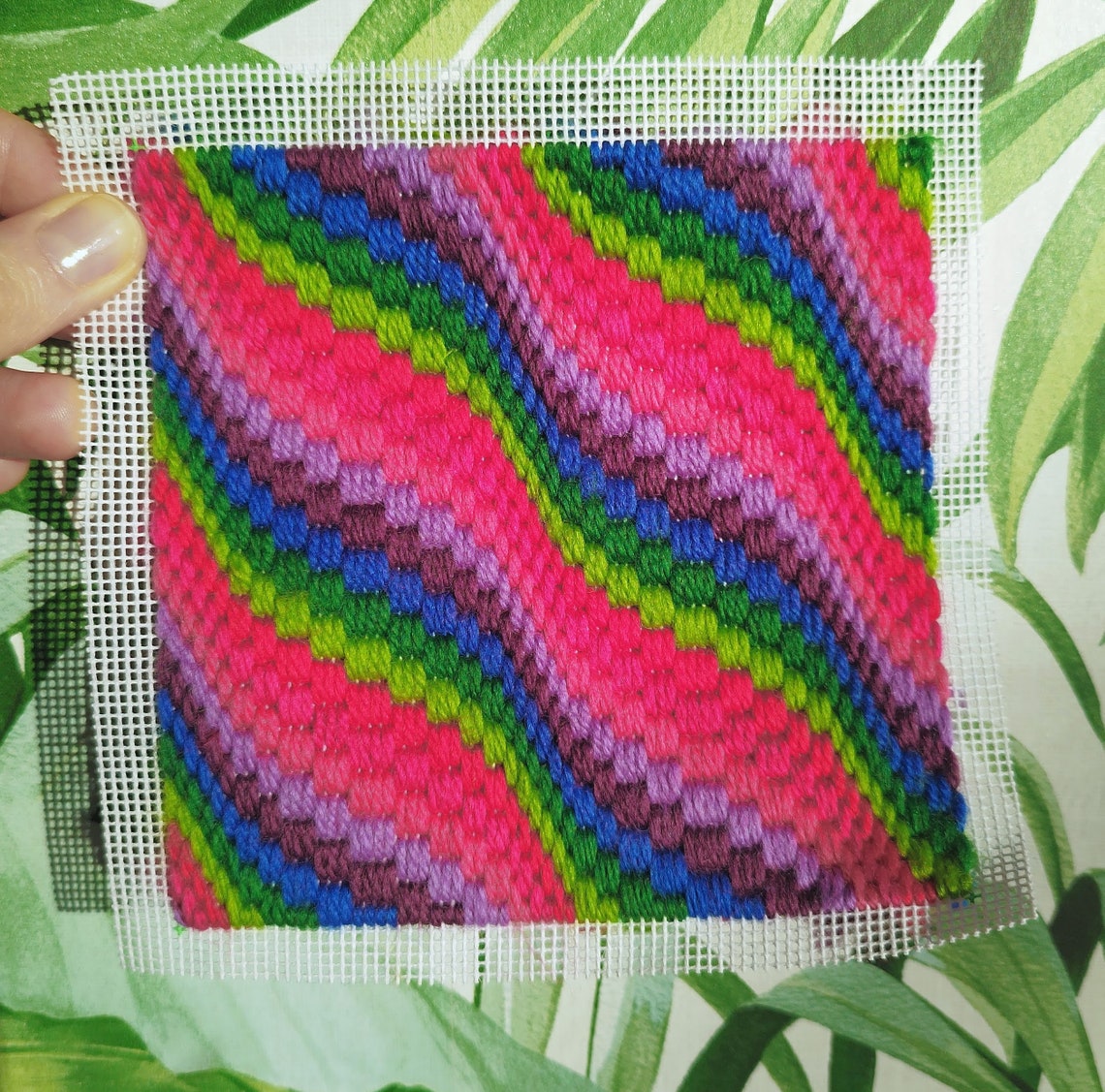 PDF INSTANT DOWNLOAD Colourflo Bargello Needlepoint Pattern Chart ...