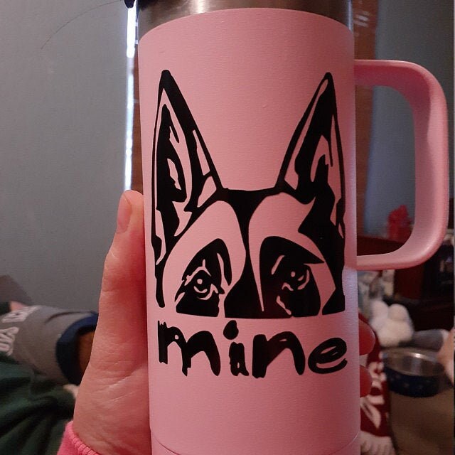 Malinois Decal Belgian Malinois Maligator Belgian Shepherd | Etsy
