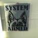 System Armed Beware of Dog Sign Porch Warning Sign Belgian - Etsy