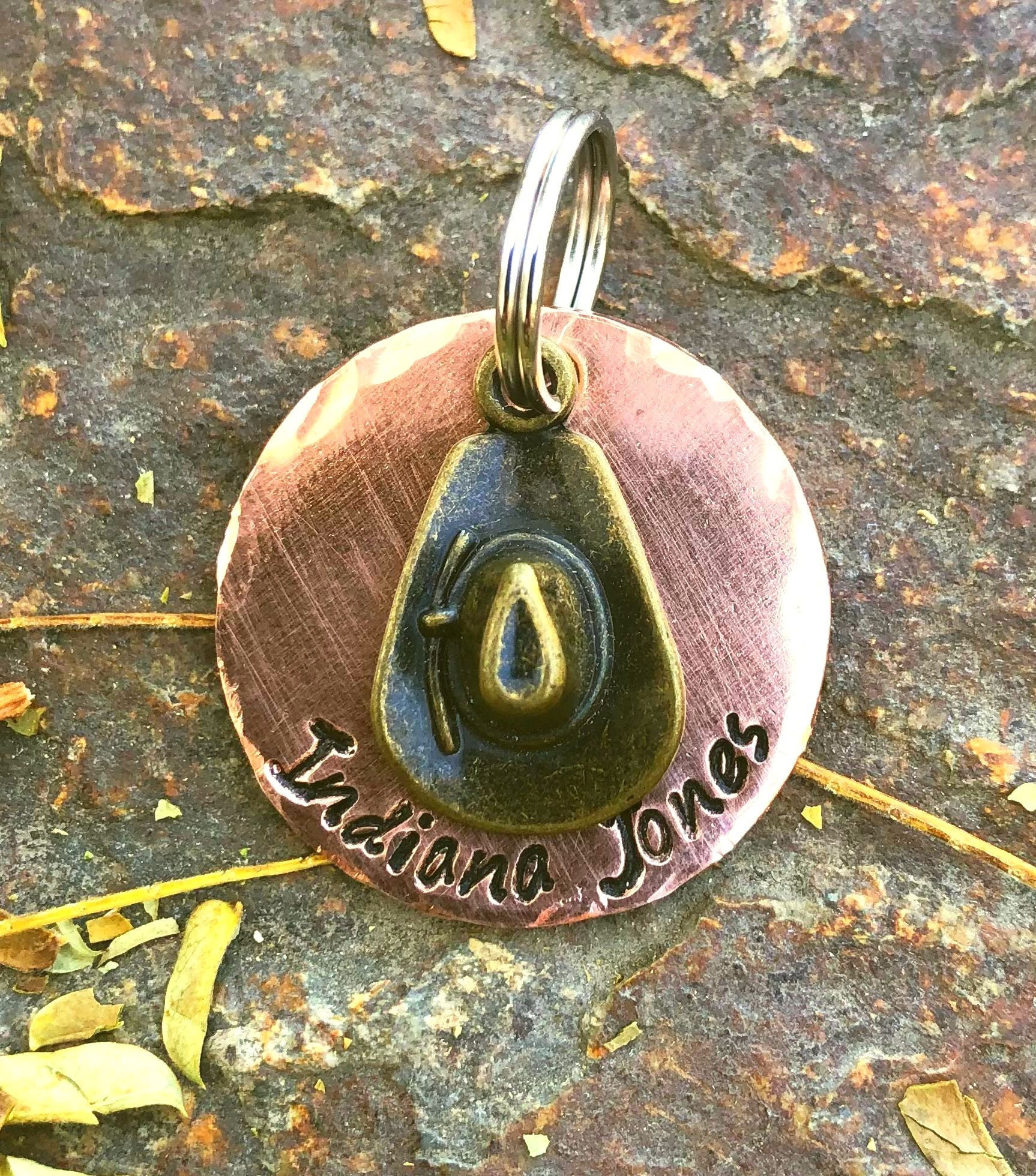 Cowboy Dog Tag Dog Tag Cowboy Hat Cowdog Personalized Dog - Etsy