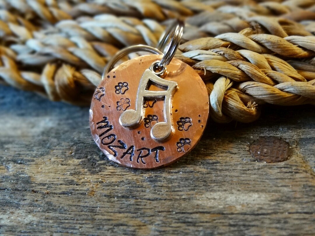 Music Dog Tag Personalized Pet ID personalized Dog Tag - Etsy.de