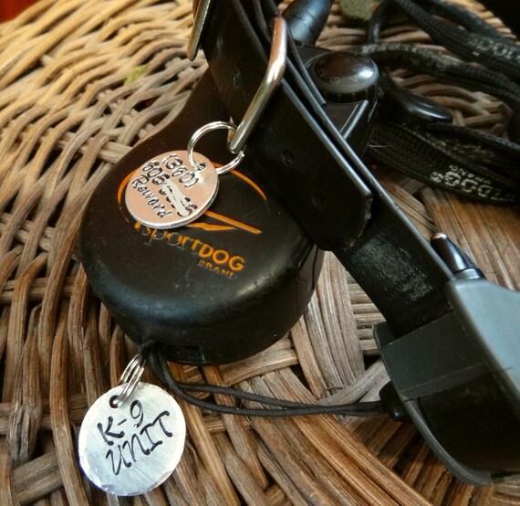 Remote Collar Tags PAIR of ID Tags Extra Small Personalized - Etsy
