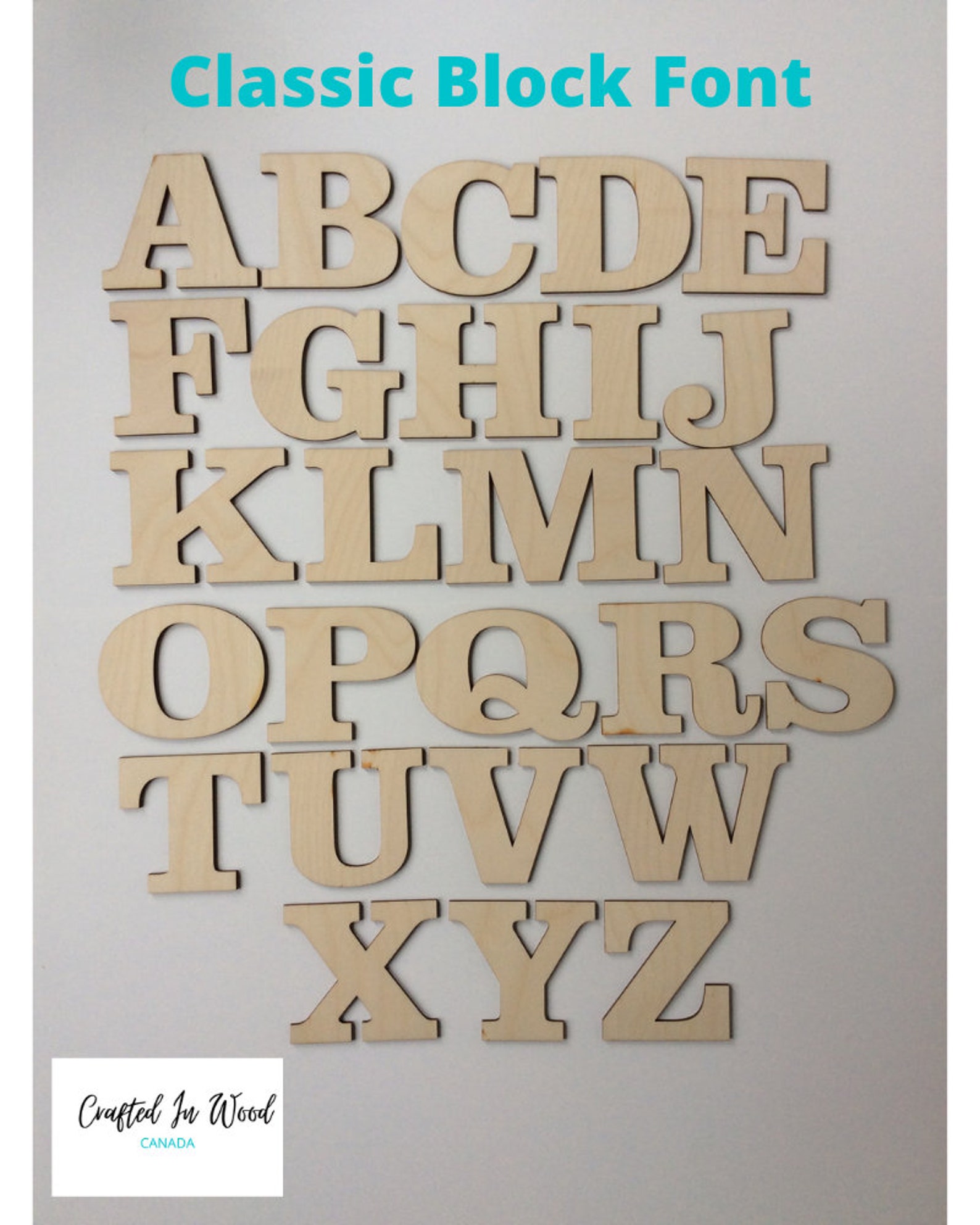 Laser Cut Wooden Letters and Shapes Laser Cut Wooden Blanks - Etsy Canada