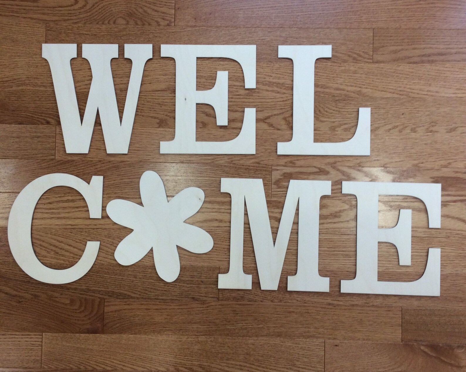 Wooden Letters for Sign DIY Welcome Sign Letters Wooden | Etsy