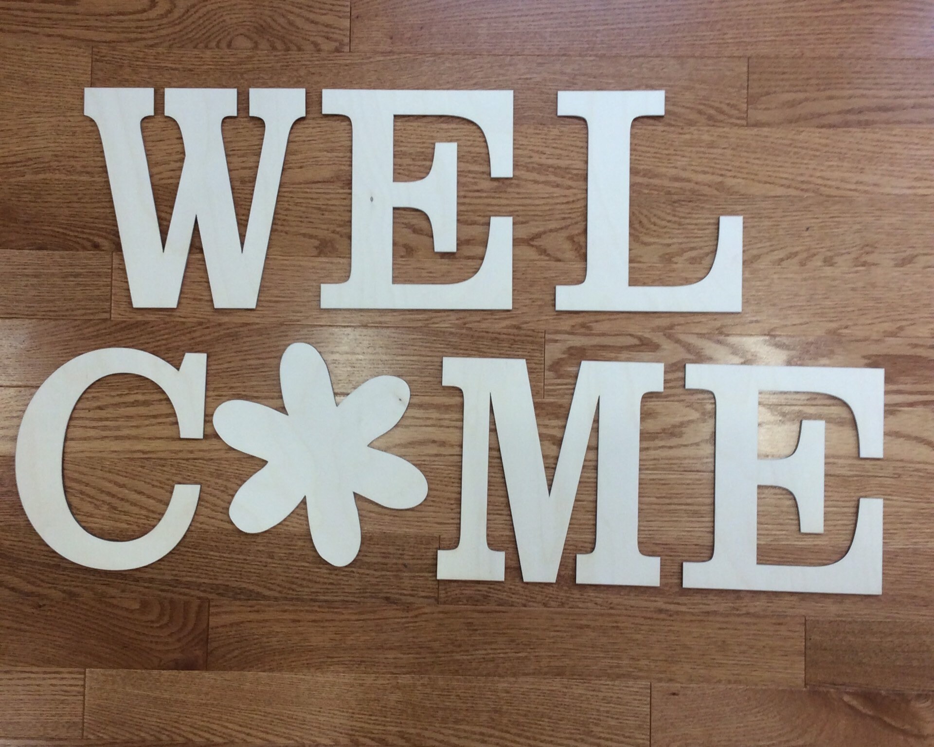 Wooden Letters for Sign DIY Welcome Sign Letters Wooden | Etsy