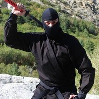 Ninja Dress Shinobi Shozoku - Authentic Japanese Ninja Suit Outfit ...