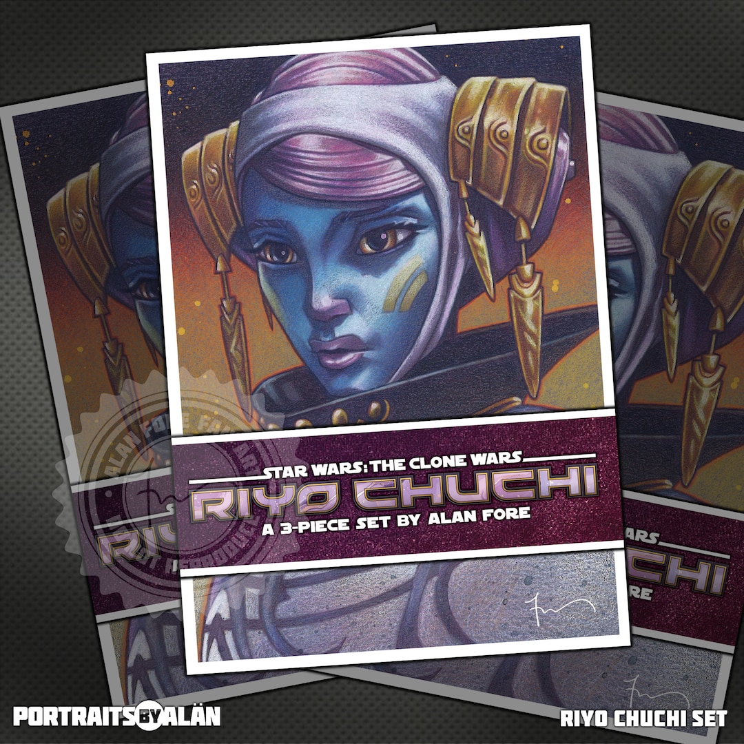 Riyo Chuchi Set: 3-piece Print Set of the Pantoran Senator From Star ...