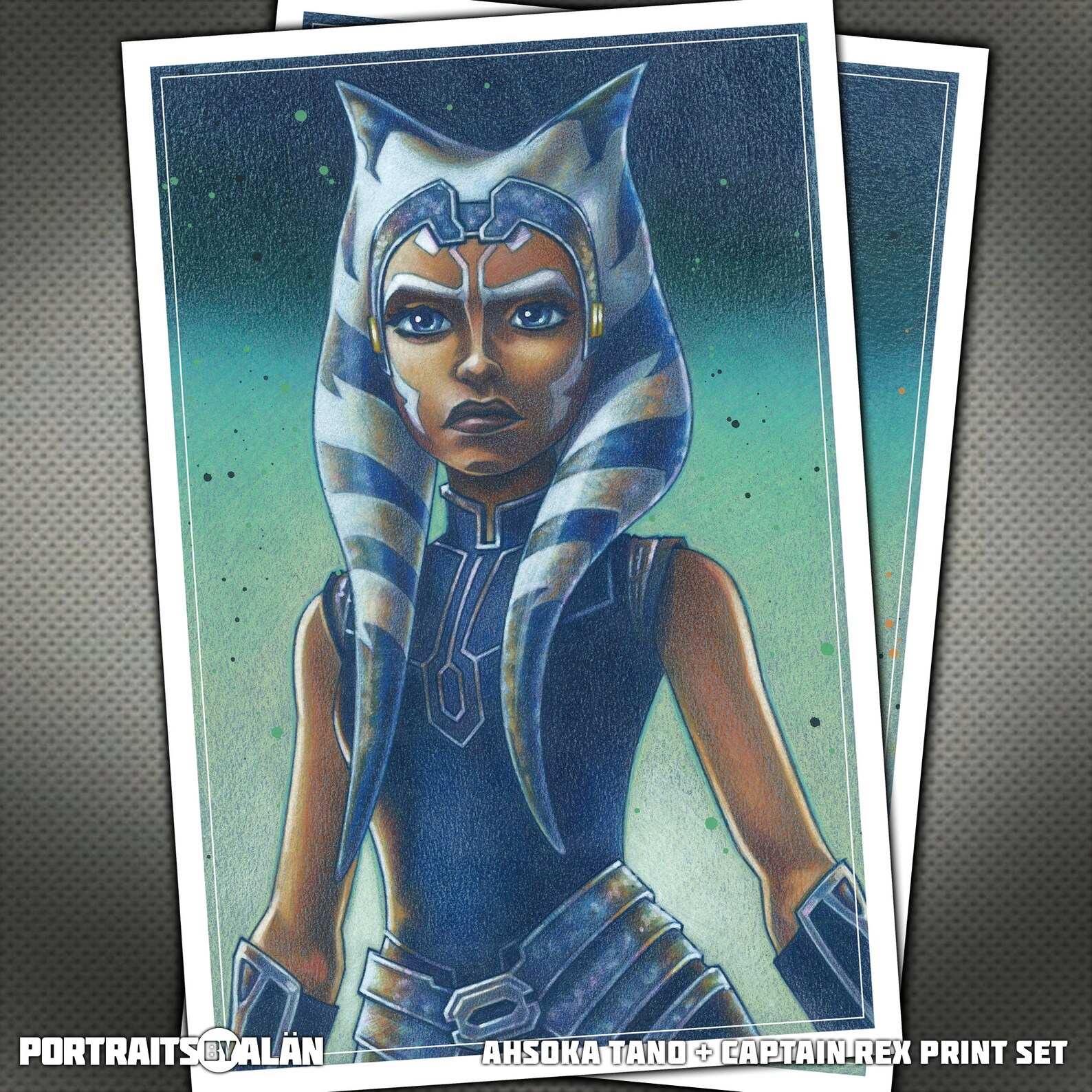 Ahsoka Tano and Captain Rex: 2-Piece Star Wars The Clone Wars | Etsy