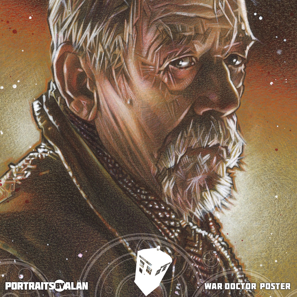 The War Doctor 12x18 Poster Art Print - Original Poster Design of John ...