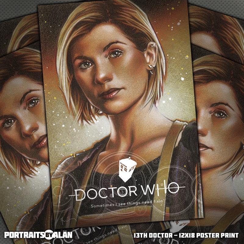 13th Doctor - Etsy