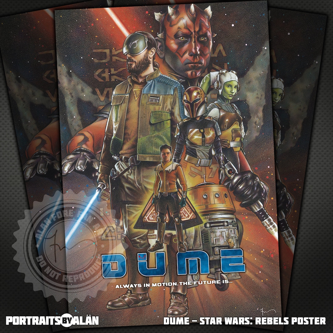 Dume - Star Wars: Rebels 12x18 Poster Print - Original Movie Poster ...