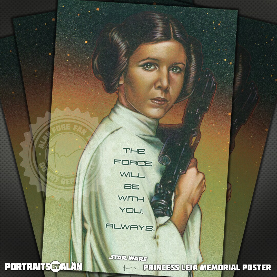Princess Leia Gun Art A New Hope | Poster By Laurie