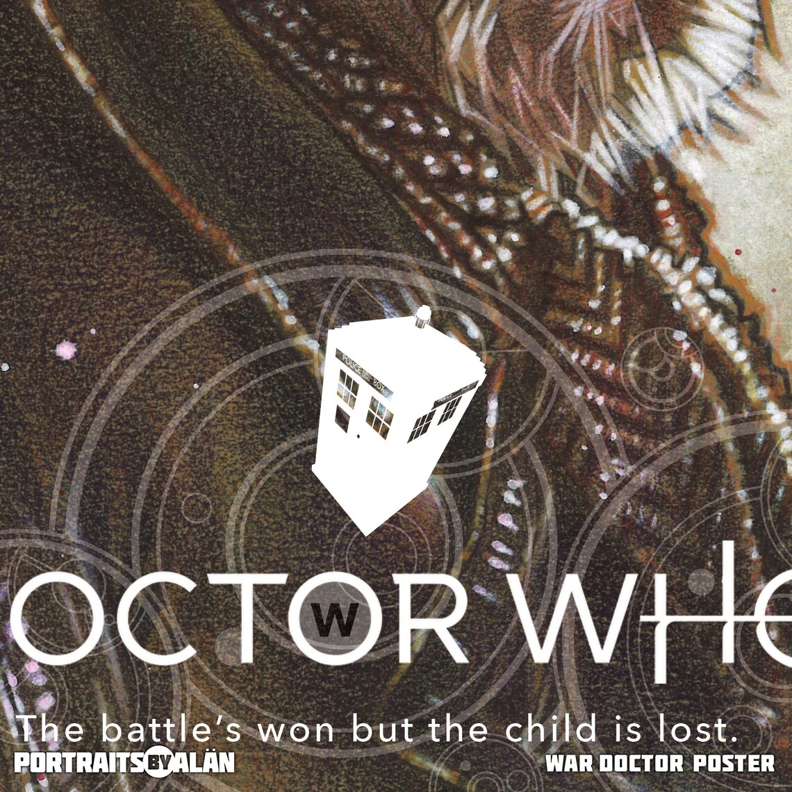 The War Doctor 12x18 Poster Art Print - Original Poster Design of John ...